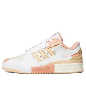 Adidas Forum Exhibit Low Sneakers - White/pink