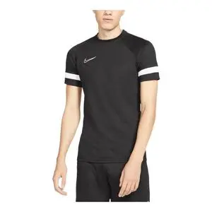 Nike Logo Printing Stripe Round Neck Pullover Short Sleeve - Multi-color