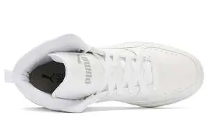 PUMA Rebound Joy High Top Sneakers - White/gray