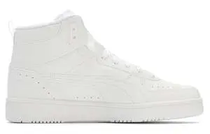 PUMA Rebound Joy High Top Sneakers - White/gray