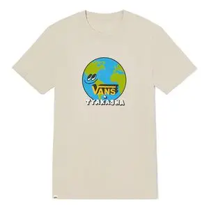 VANS X Tyakasna Earth Graphic T-shirt - Beige/multi-color