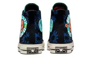 CONVERSE Chuck 70 High Top "sunny Floral - Black/blue/blue