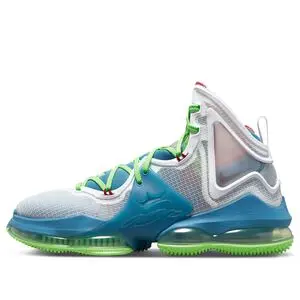 Nike Lebron 19 'tropical' High-top Sneakers - Grey/blue/green