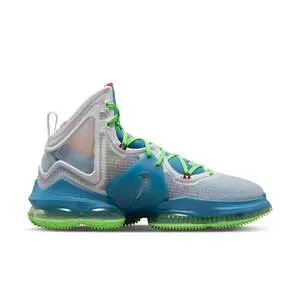 Nike Lebron 19 'tropical' High-top Sneakers - Grey/blue/green