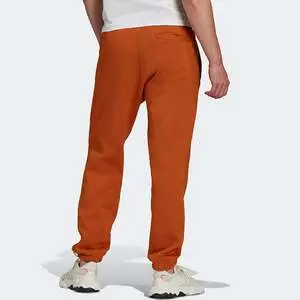 Adidas Originals Logo Solid Color Bundle Feet Sports Pants/trousers/joggers Orange Red - Default Color