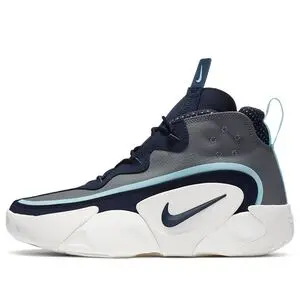 Nike React Frenzy The10th Mid Top Sneakers - Blue/grey