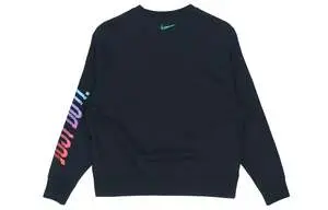 Nike Logo Fleece Crew Sweatshirt - Black/multi-color