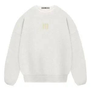 Adidas X Fear Of God Athletics Crewneck Sweatshirt Asia Sizing - Oatmeal