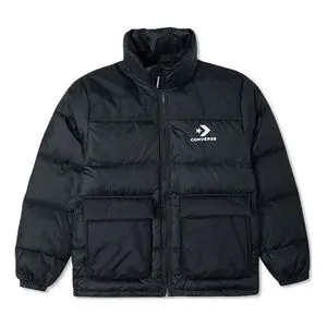 CONVERSE Star Chevron Puffer Jacket - Black