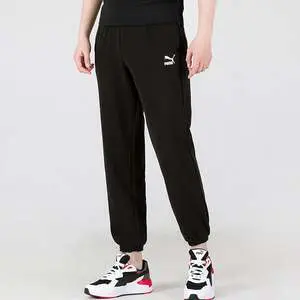 PUMA Logo Classics Pants - Black