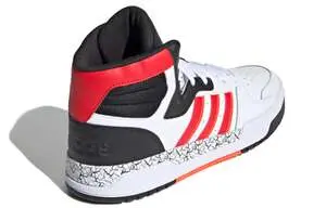 Adidas Entrap Mid Sneakers - White/black/red