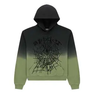 SP5DER Og Web Ombre Hoodie - Black