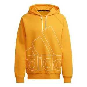 Adidas Big Lo Hd Fl Pullover Hoodie - Multi-color