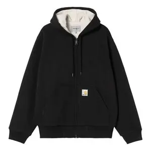 Carhartt Work In Progress Active Hood Zip Up - Black