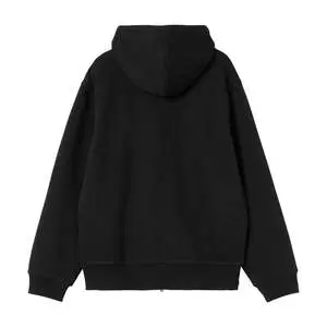 Carhartt Work In Progress Active Hood Zip Up - Black
