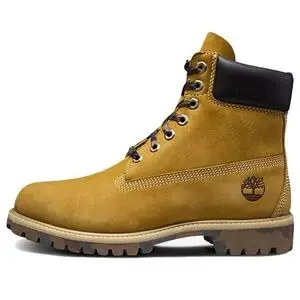 Timberland 6 Inch Premium Waterproof Lace-up Boots - Yellow