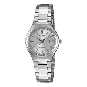 Casio Stainless Steel Analog Watch - Silver