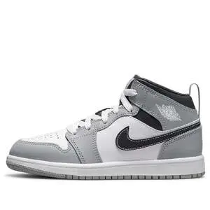 JORDAN 1 Mid "light Smoke - Grey