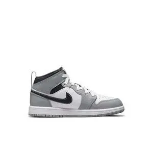 JORDAN 1 Mid "light Smoke - Grey