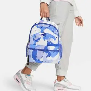 Nike Brsla Jdi Mini Backpack Abstract Print - Blue