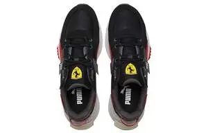 PUMA Scuderia Ferrari X Wild Rider "black Rosso Corsa" Sneakers - Black/red
