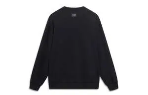 LI-NING Embroidered Logo Sweatshirt 'black - Black/grey