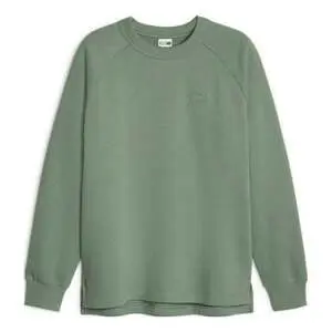 PUMA Loose-fit Sports Pullover Sweatshirt - Green