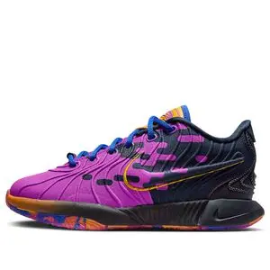 Nike Lebron 21 "welcome To Camp" Sneakers - Hyper Violet/hyper Royal/obsidian