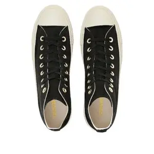 CONVERSE Chuck Taylor All Star Gold Logo Patch High Top Sneakers
