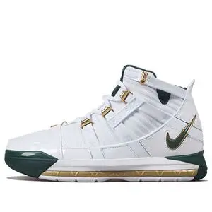 Nike Nike Zoom LeBron 3 QS 'SVSM Home' High-Top Sneakers White/green
