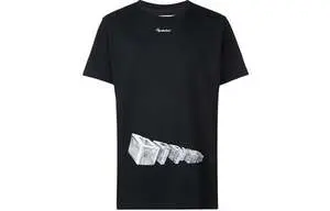 Off-White 3d Printing Cotton Short Sleeve T-shirt