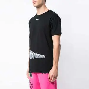 Off-White 3d Printing Cotton Short Sleeve T-shirt