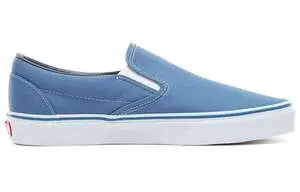 VANS Classic Slip-on Sneakers - Blue/white