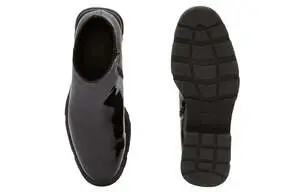 Alexander McQueen Patent Leather Ankle Boots