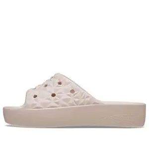 CROCS Classic Platform Slides - Pink