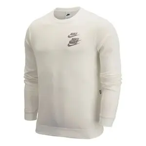 Nike Logo Print Crewneck Sweatshirt - Multi-color