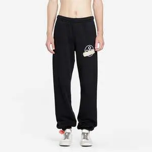 Off-White Cotton Logo Loose Stripe Sweatpants Tape