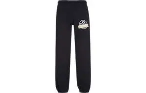 Off-White Cotton Logo Loose Stripe Sweatpants Tape