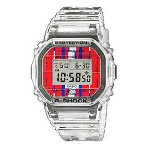 Casio G-shock Digital Watch With Interchangeable Bezels And Bands - Red