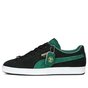 PUMA Suede Archive Remastered Low Top Sneakers - Black/green