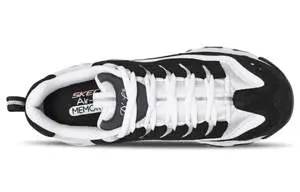 Sketchers D'lites 1.0 Athletic Sneakers - White/black