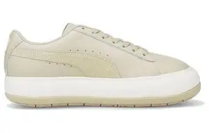 PUMA Suede Mayu Tonal Low Top Sneakers - Khaki