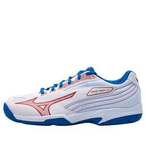 Mizuno Gate Sky Plus 3 Athletic Sneakers - White/red/blue