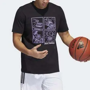 Adidas Basketball Graphic Pullover
