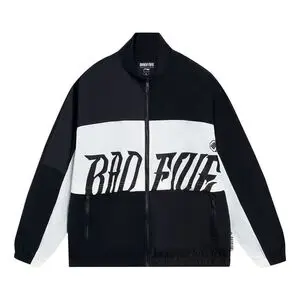 LI-NING Badfive Logo Color Block Jacket - Black/white