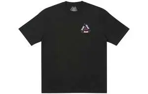 PALACE Tri-freg Alphabet Printed Short Sleeve T-shirt - Black
