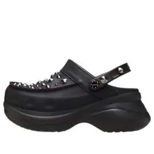 CROCS Bae Studded Clogs - Black