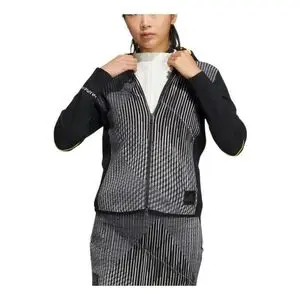 Adidas Primeknit Hooded Jacket - Black