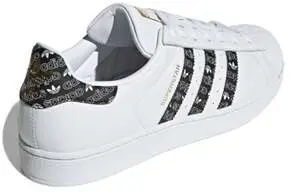 Adidas Superstar " Black Monogram" Sneakers - White