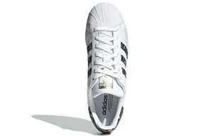 Adidas Superstar " Black Monogram" Sneakers - White